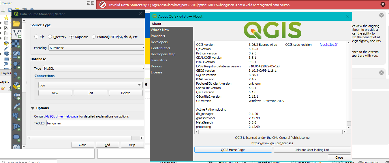 can't add layer > vector layer from database Mysql · Issue #49951 · qgis/QGIS · GitHub