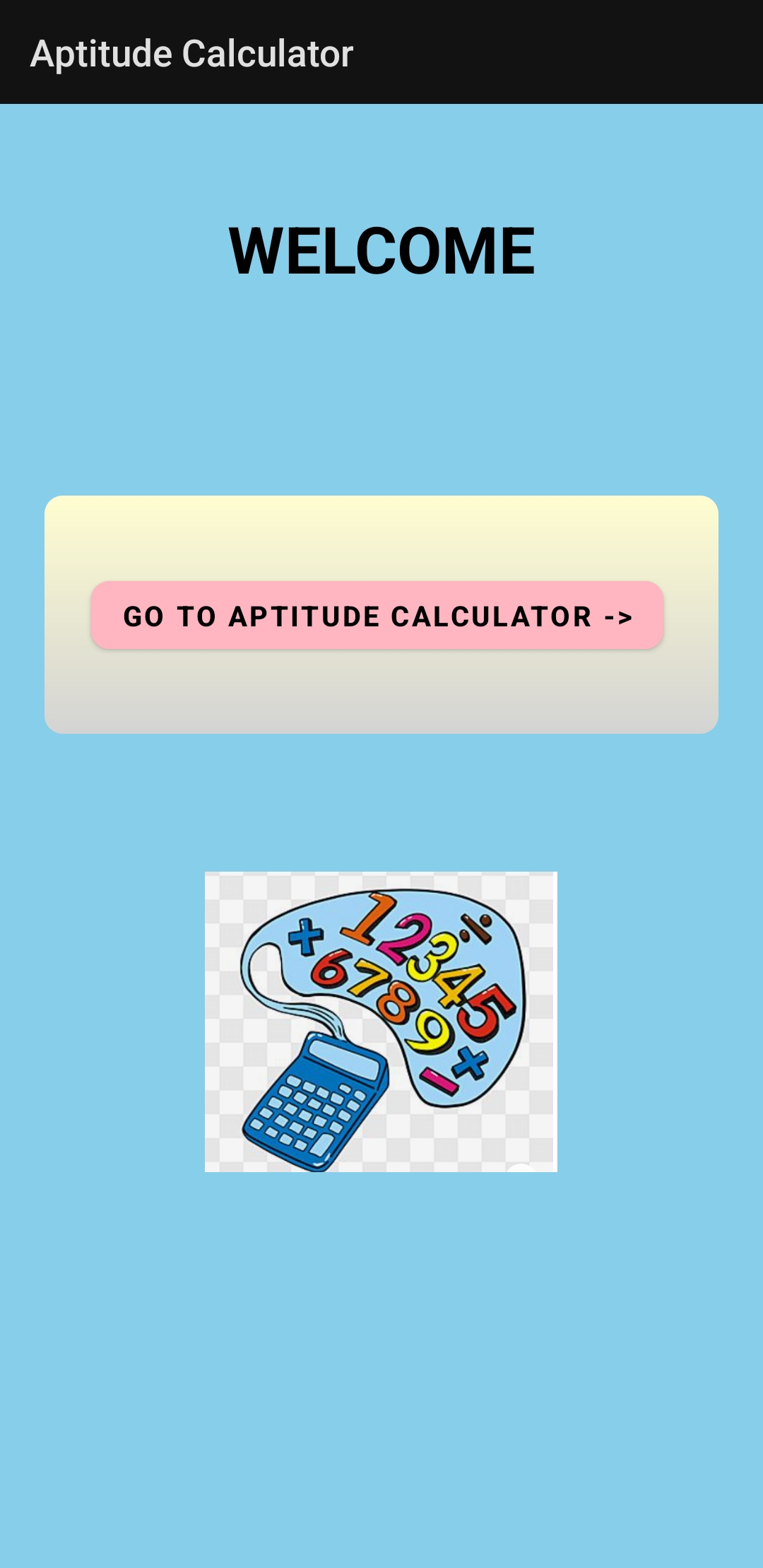 GitHub - sanjeeban5644/Aptitude-Calculator: A simple calculator for aptitude related problems.