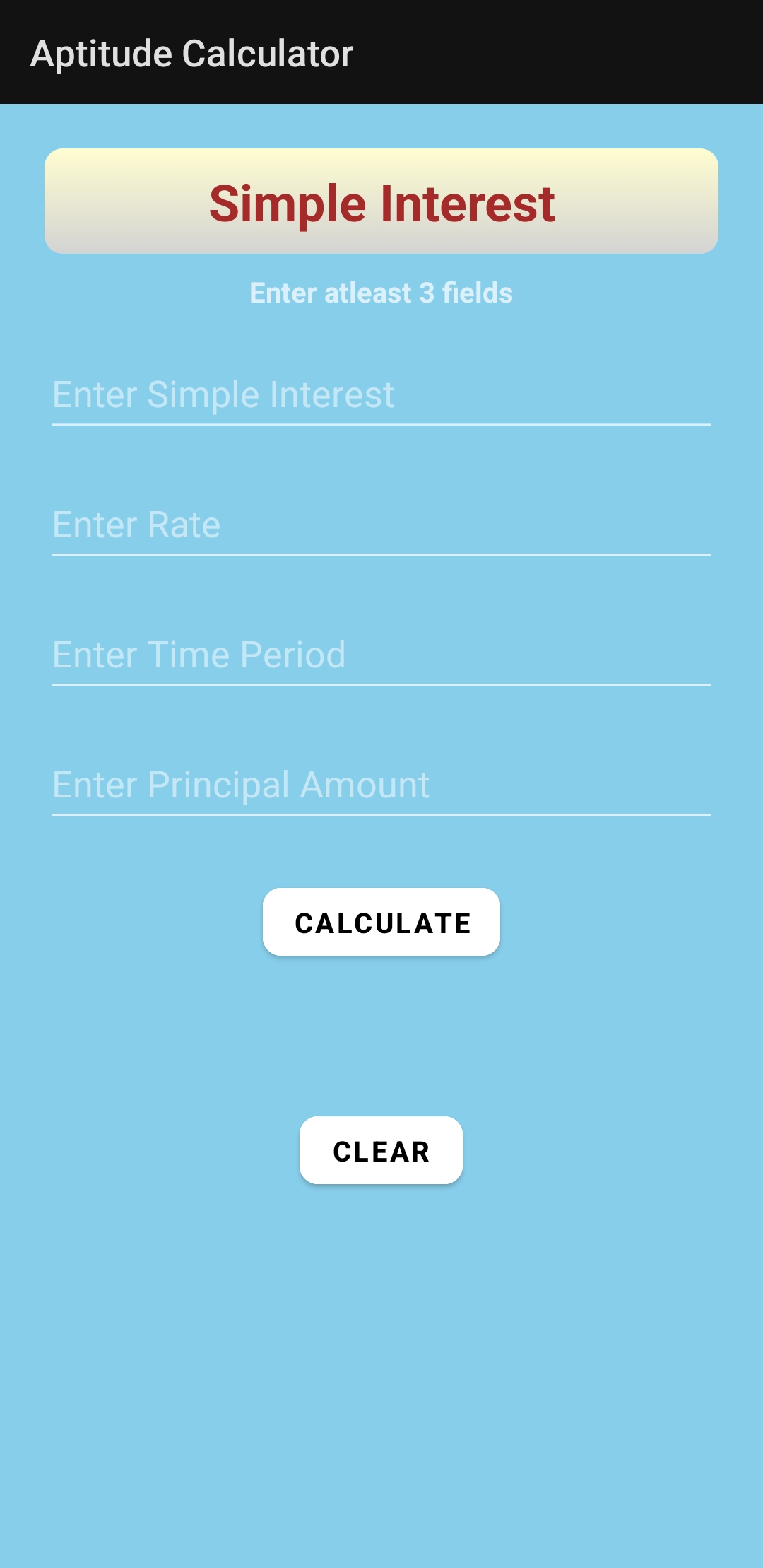 GitHub - sanjeeban5644/Aptitude-Calculator: A simple calculator for aptitude related problems.