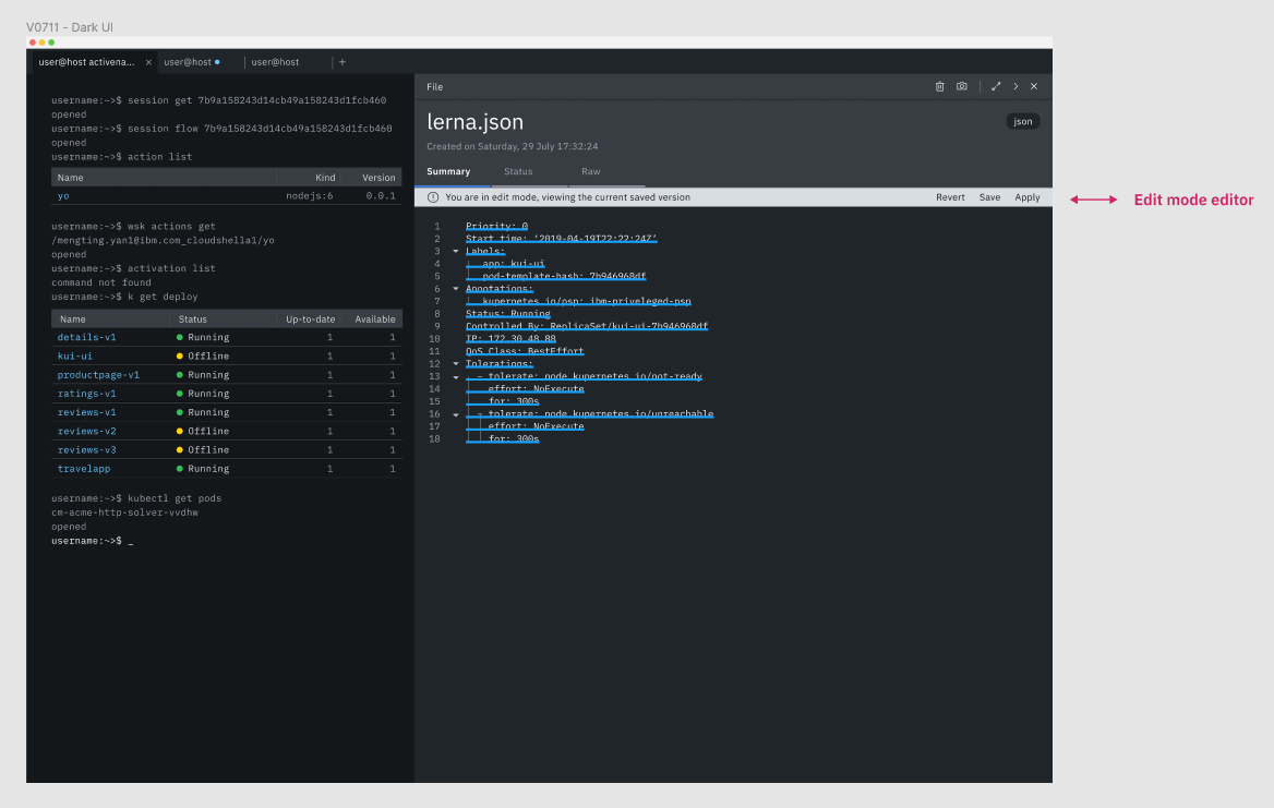 Refine editor buttons · Issue #2022 · kubernetes-sigs/kui · GitHub