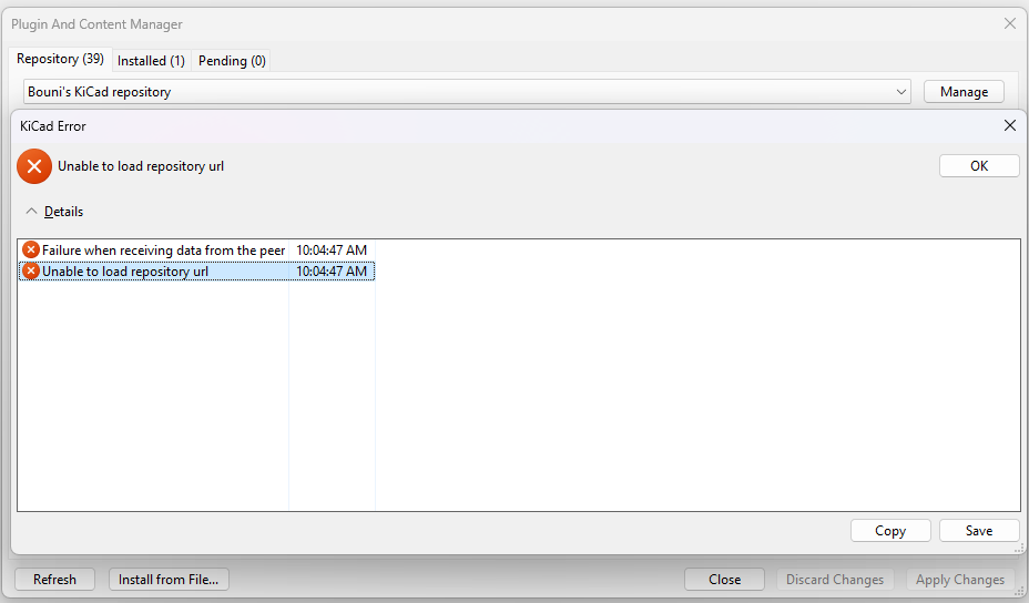 Problem repository link · Issue #251 · Bouni/kicad-jlcpcb-tools · GitHub