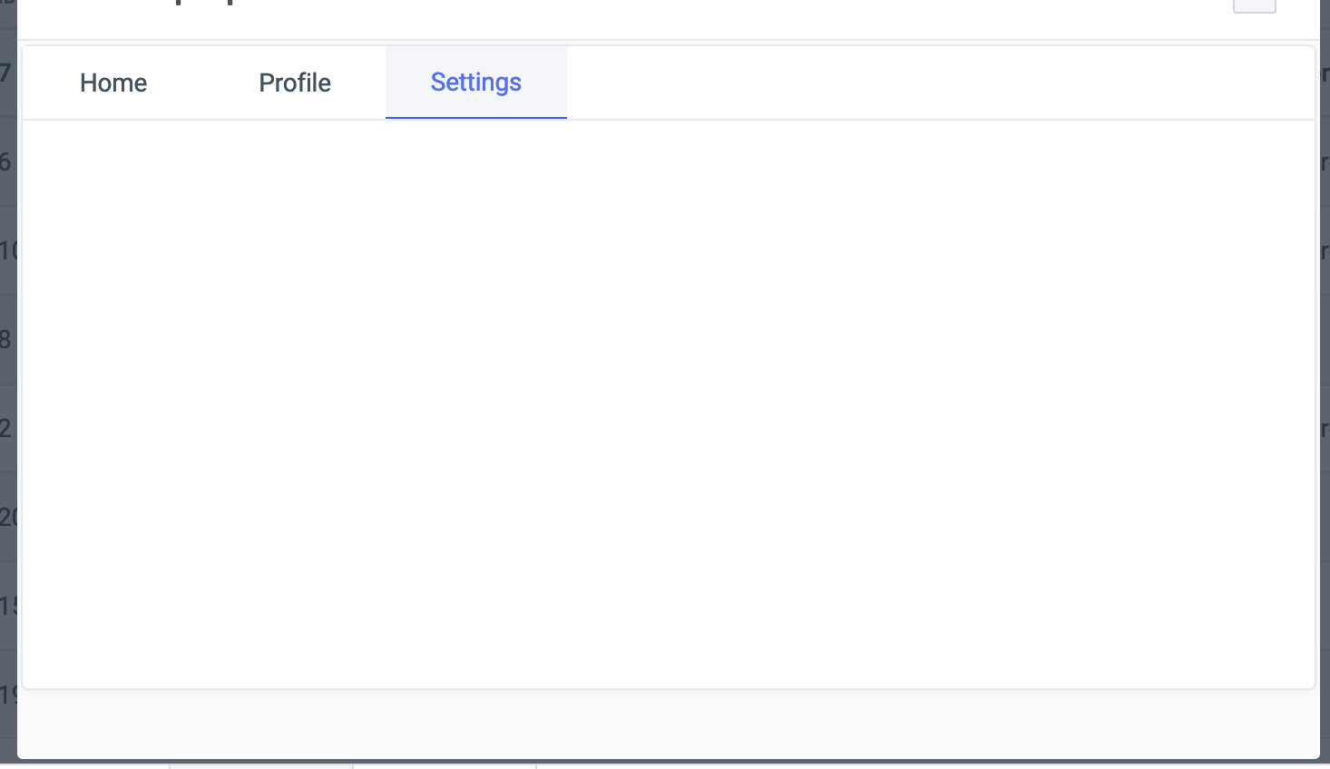 Tabs in Modal: content below tab page still bound to tab page. · Issue #2323 · ToolJet/ToolJet ...