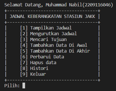 GitHub - Kelompok-4-PA-ASD/PA-ASD-KEL.-4: Project Akhir Algoritma Struktur Data Kelompok 4