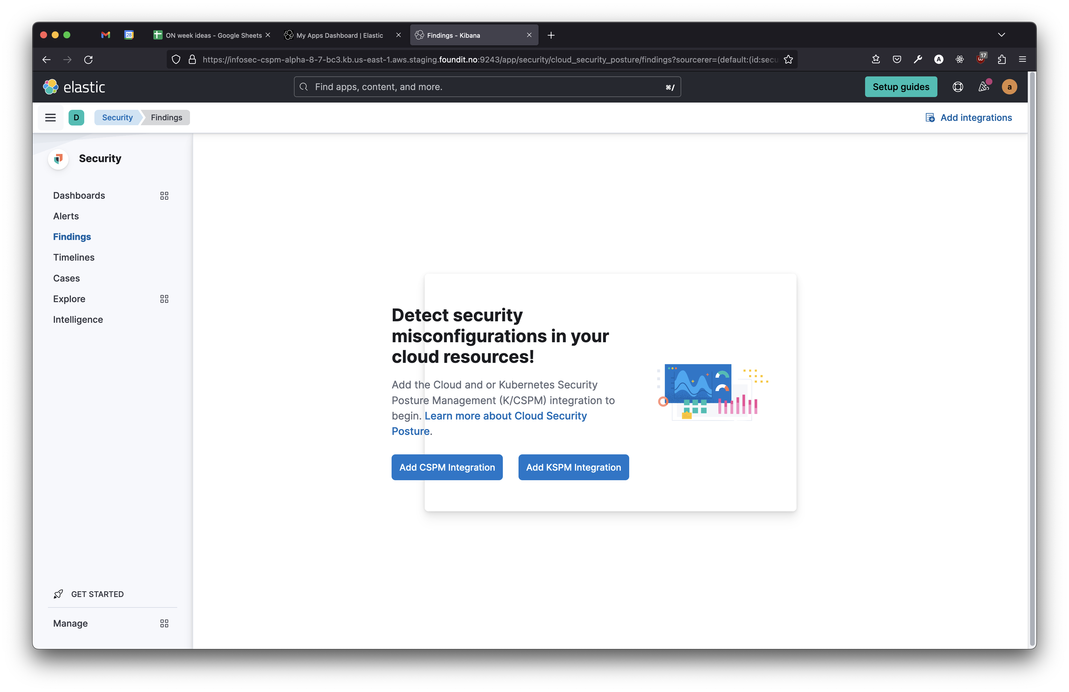 [Cloud Posture] Initial installation prompt overflows in Firefox · Issue #152324 · elastic ...