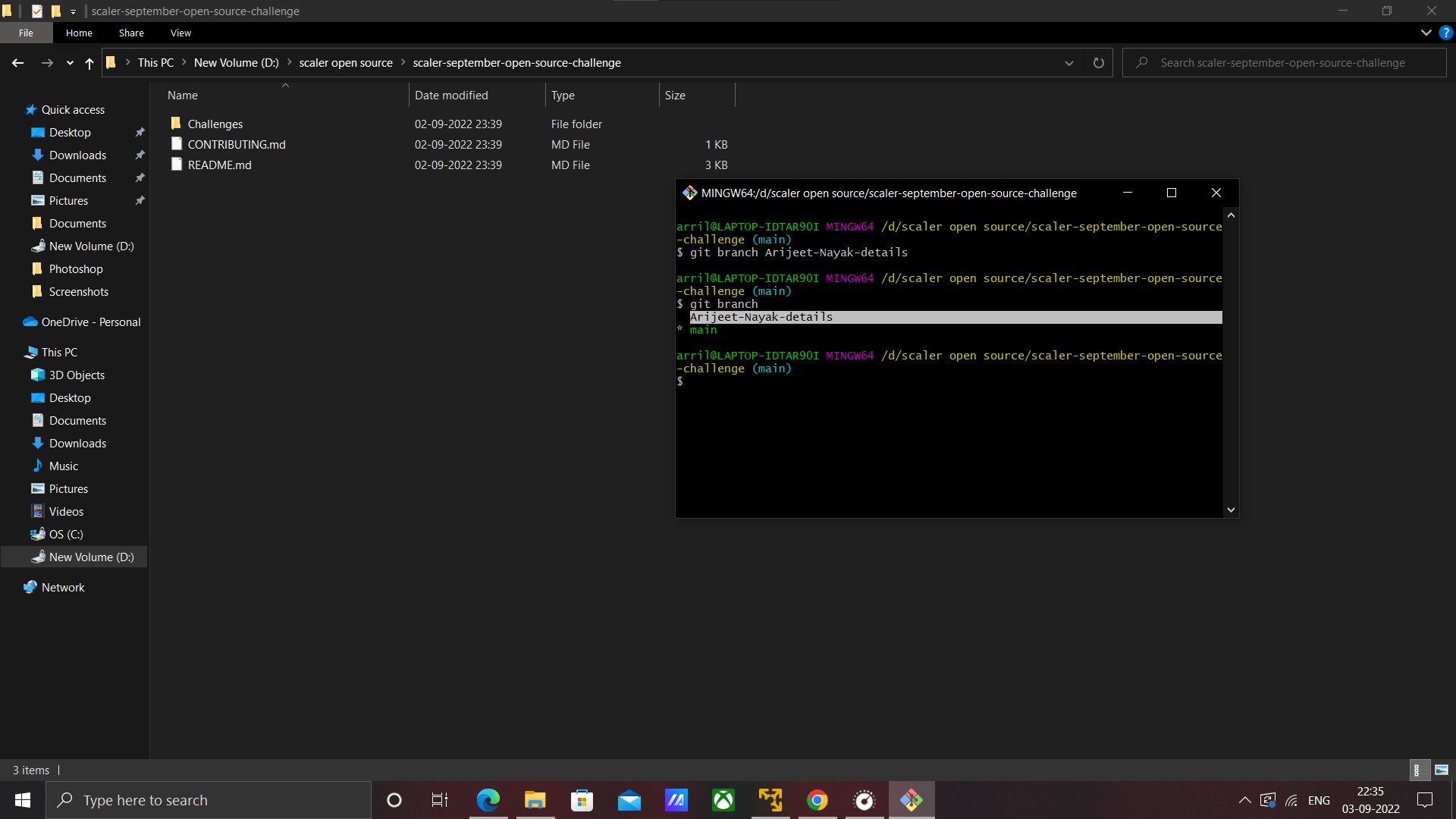 Challenge 1 · Issue #296 · scaleracademy/scaler-september-open-source-challenge-2022 · GitHub