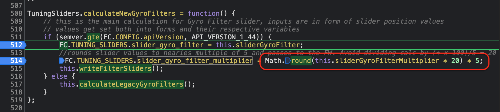 Filter Slider not available/visible - on MacOS - NightlyBuild v20210909 ...