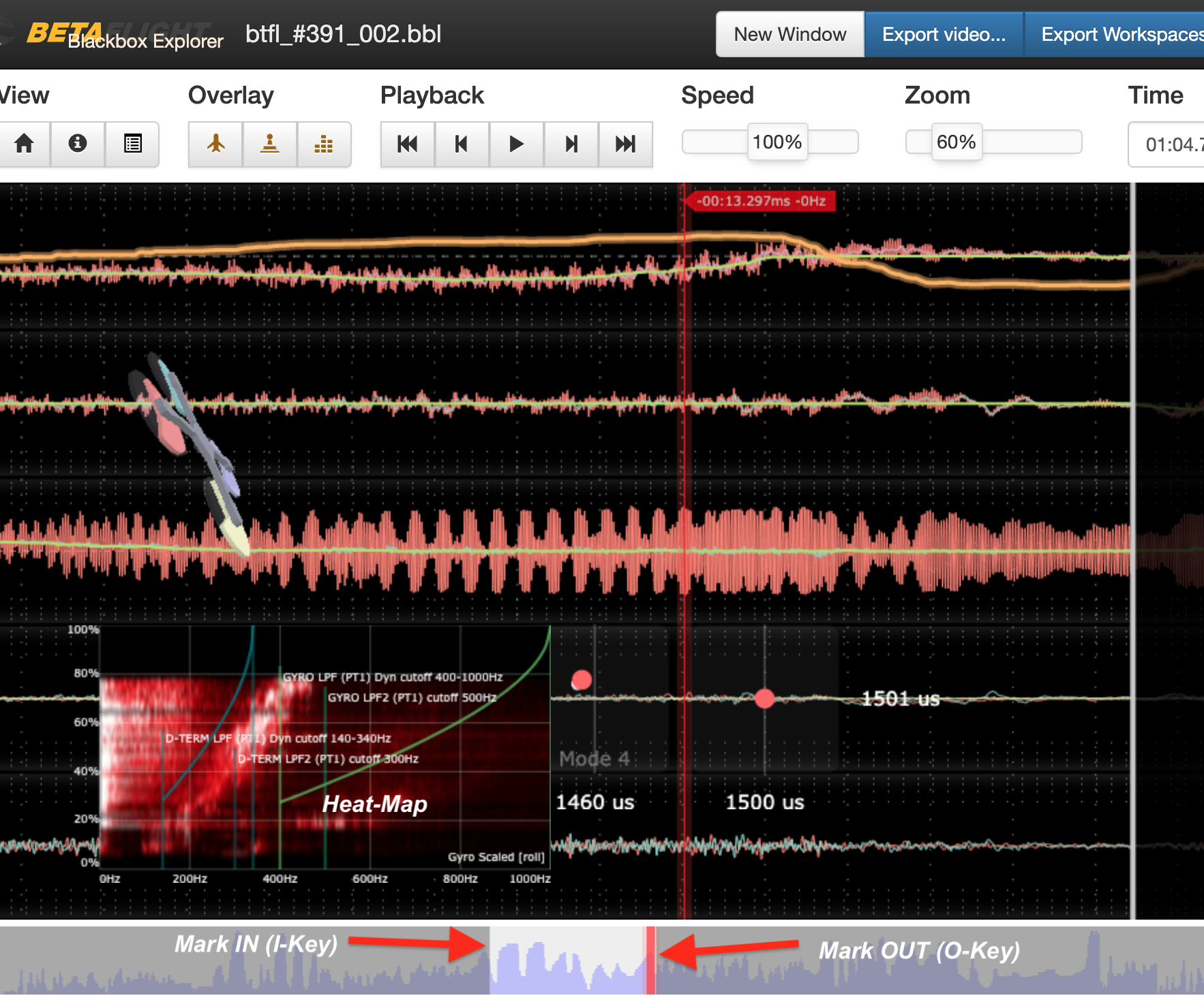 Freq. vs Throttle Analyser Display Doesn't Work For Multi-Log Files · Issue #391 · betaflight ...
