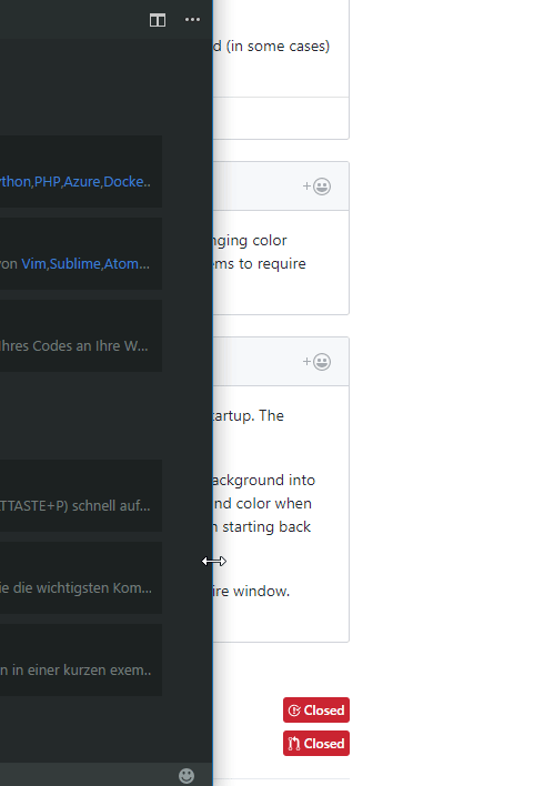 Eliminate White Background on Resizing Window. · Issue #1009 · onivim/oni · GitHub