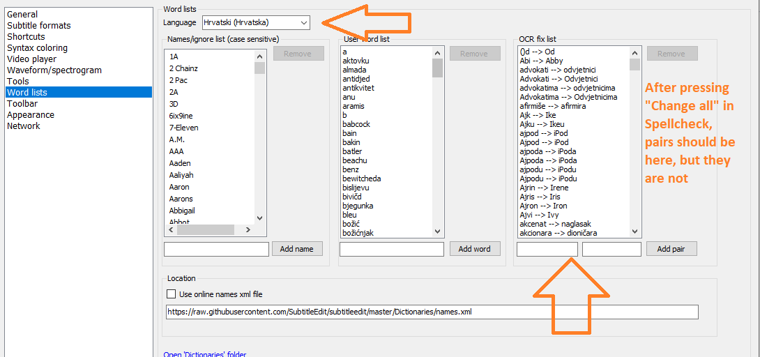Change all option · Issue #5521 · SubtitleEdit/subtitleedit · GitHub