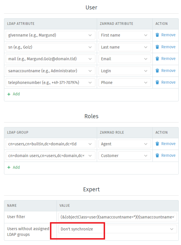 LDAP Synchronization is skipping users · Issue #4021 · zammad/zammad · GitHub
