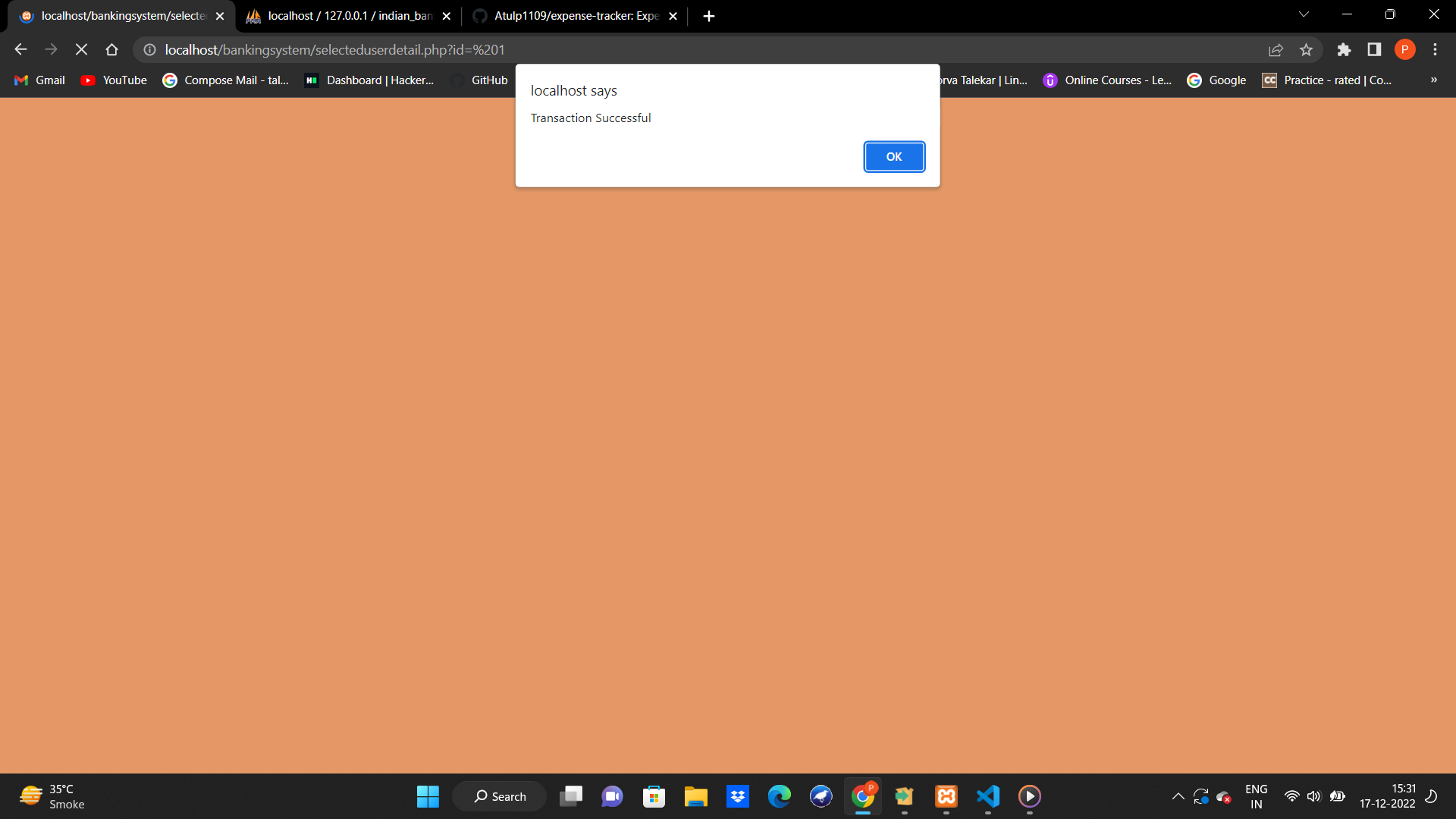 GitHub - Poorva225/BASIC-BANKING-SYSTEM