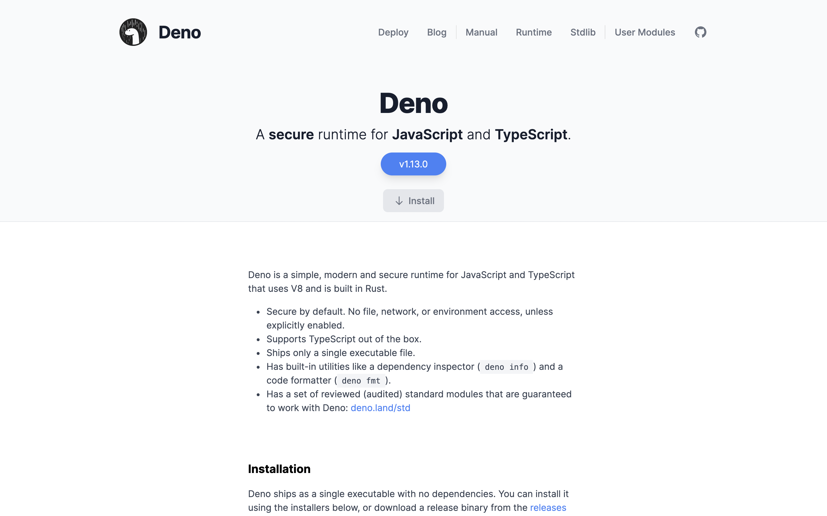 Add link to Deploy in Nav bar, displayed with 1% probability · Issue #1820 · denoland/dotland ...