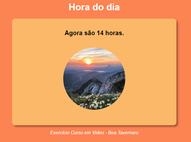 GitHub - beatavernaro/ex-hora: Exercício de Java Script do Curso em Video