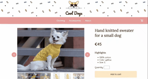 GitHub - melisandoval/fcc-cool-dogs-product-landing-page: Responsive ...