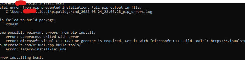 BCML wont open on windows 11 · Issue #415 · NiceneNerd/BCML · GitHub