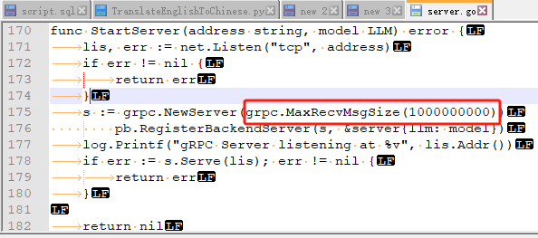rpc error: code = ResourceExhausted desc = grpc: received message larger than max (400000002 vs ...