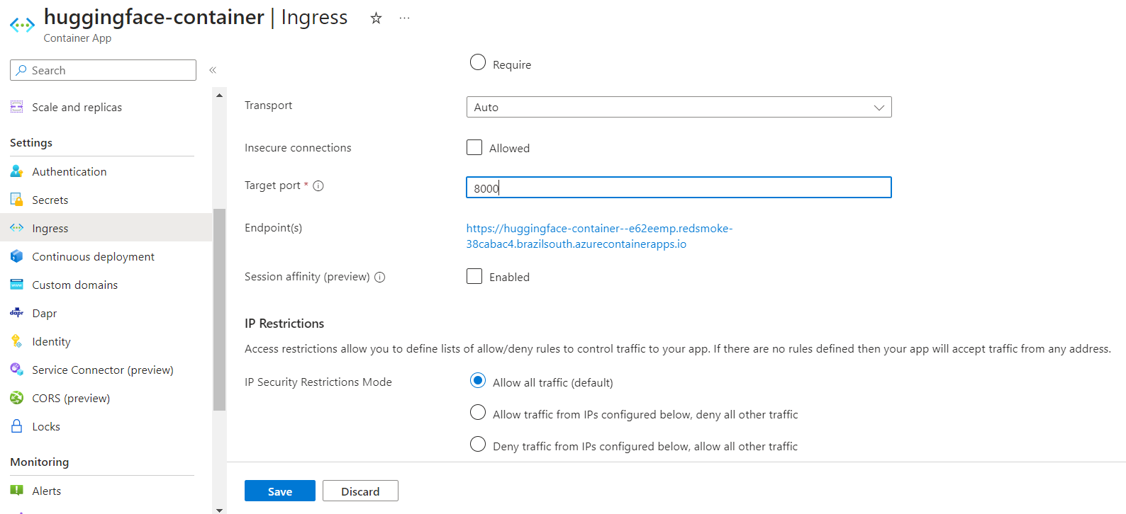 GitHub - mathewsrc/azure-container-app-with-hugging-face: Create an Azure Container App with ...