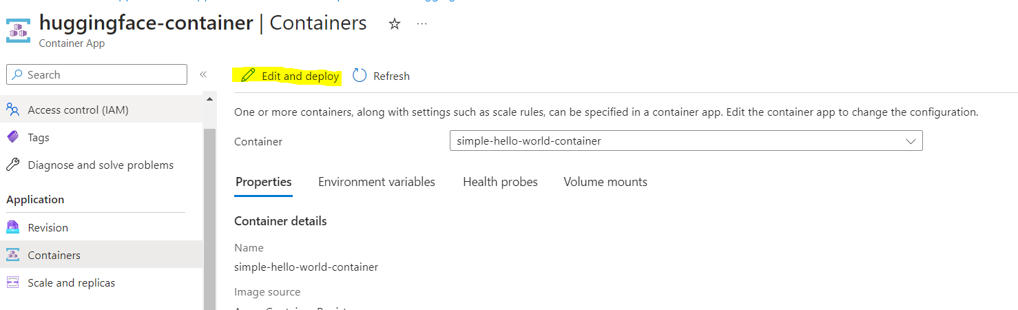 GitHub - mathewsrc/azure-container-app-with-hugging-face: Create an Azure Container App with ...
