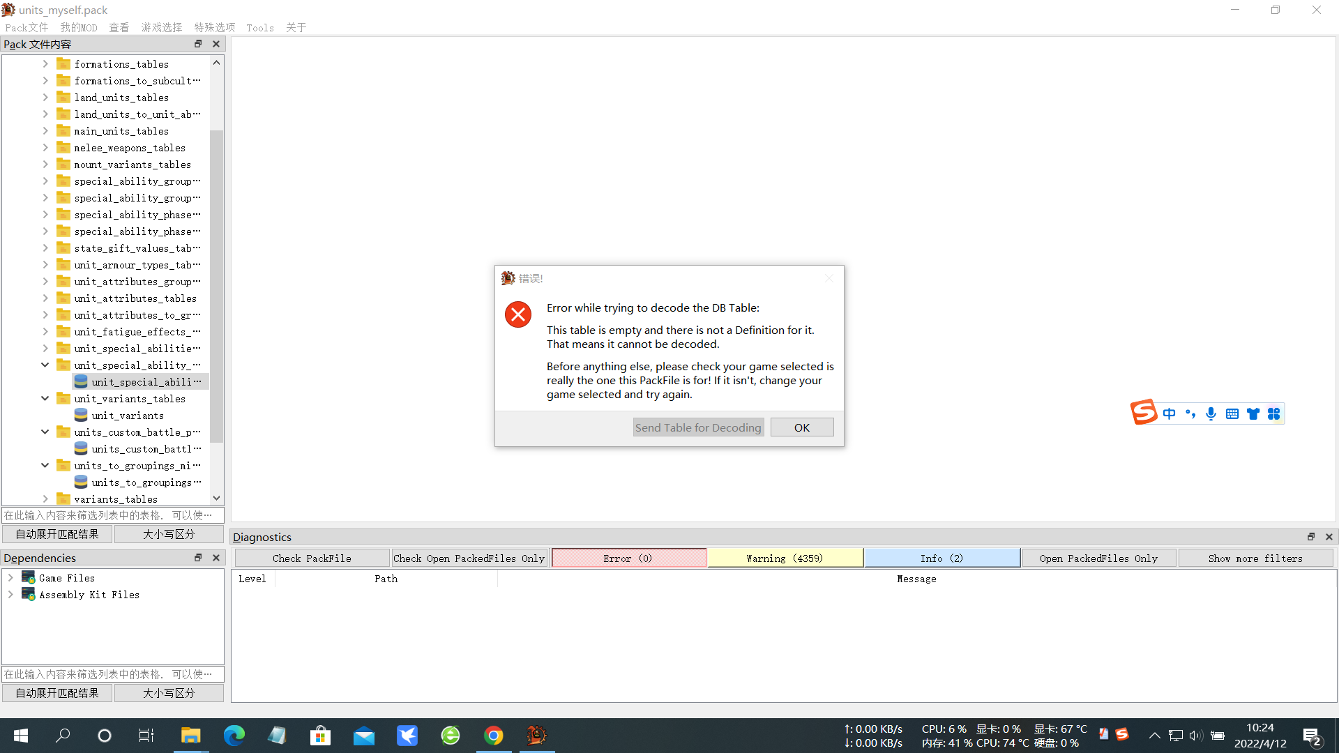 attila · Issue #201 · Frodo45127/rpfm · GitHub