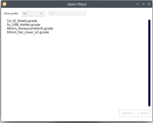 Cannot delete/print file on sdcard using FlyingBear 4s (drive_prefix is a null string) · Issue ...