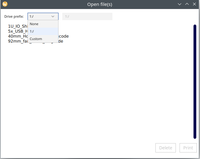 Cannot delete/print file on sdcard using FlyingBear 4s (drive_prefix is a null string) · Issue ...