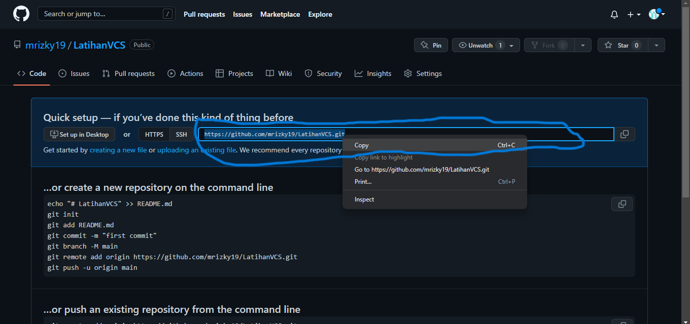 GitHub - mrizky19/LatihanVCS