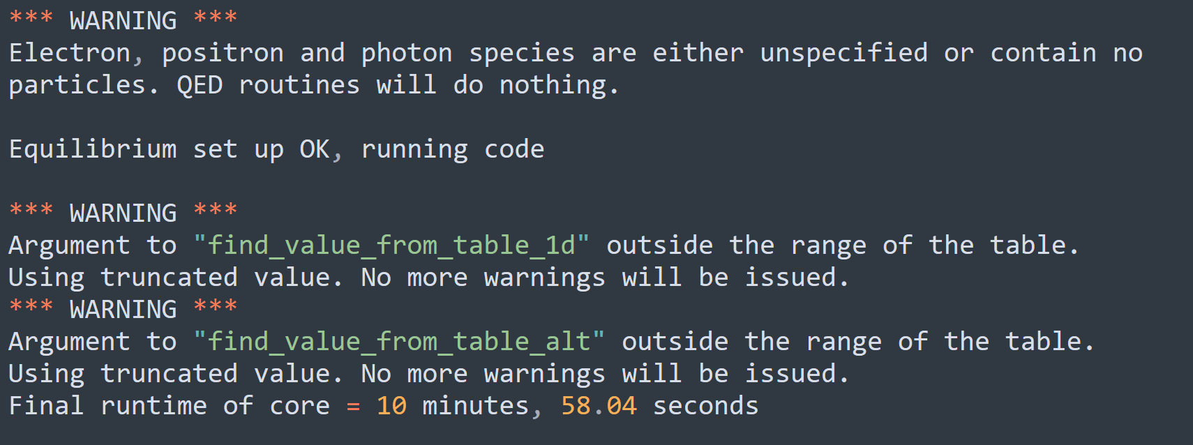 warnings in QED block · Issue #445 · epochpic/epoch · GitHub