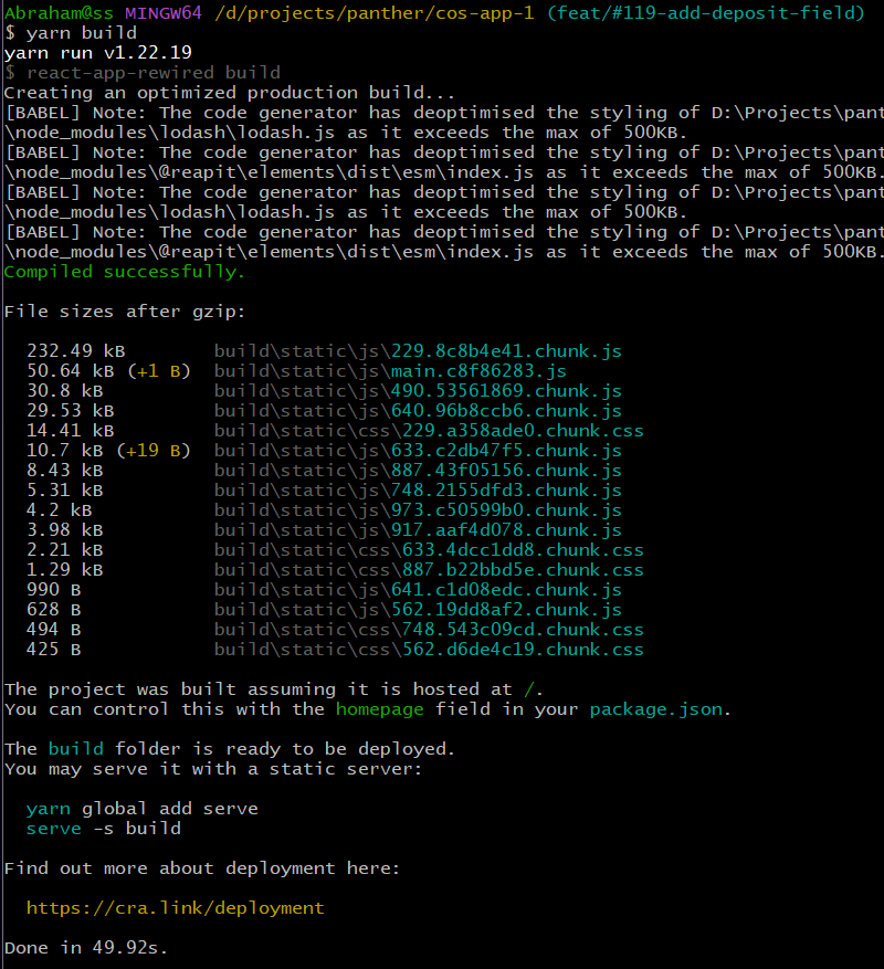 Client Error When Building Via Iaas Pipeline · Issue 9405 · Reapit Foundations · Github