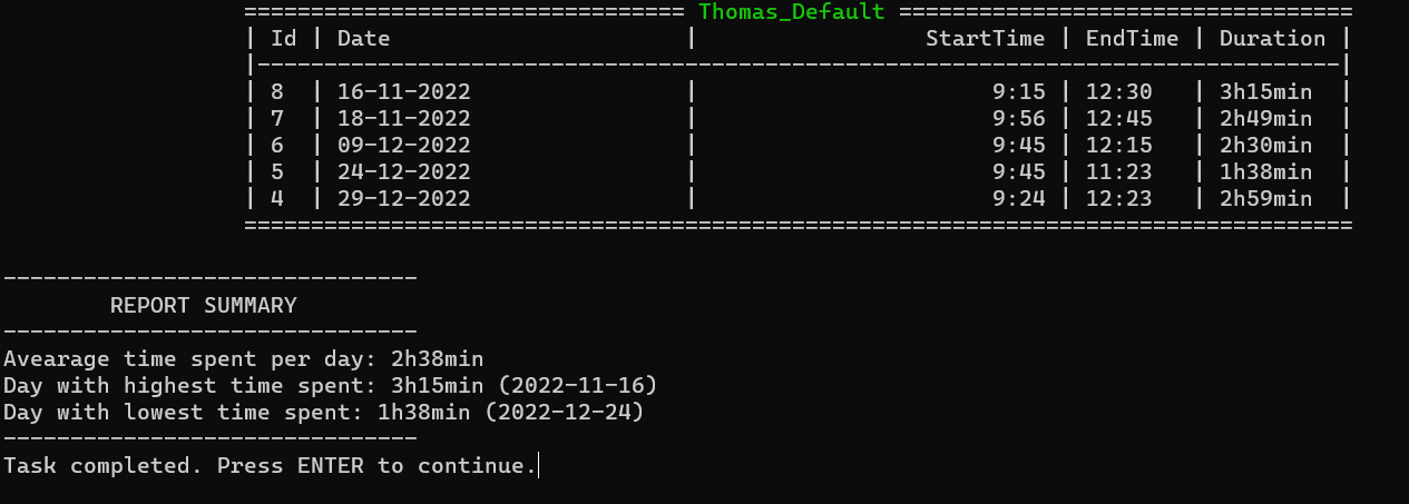 GitHub - InfiniteBlanK3T/STUDY.Personal.CodingTracker: CRUD, XML files, SQL/ Database actions