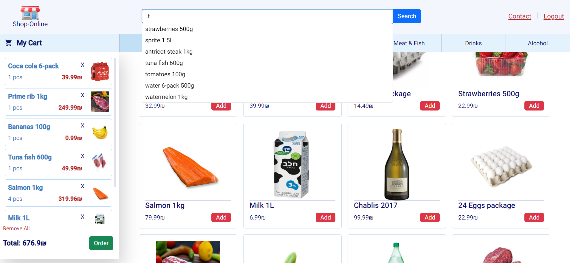 GitHub - TomAmar10/Shop-Online-frontend-angular: frontend of Shop Online app using angular
