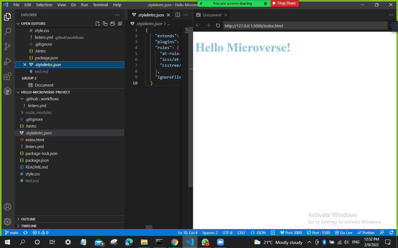 GitHub - AnicetFantomas/Hello-Microverse