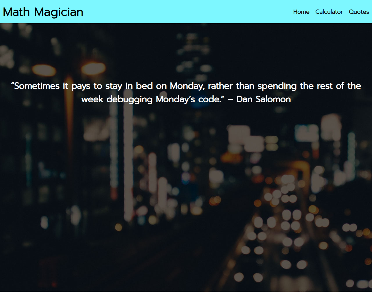 GitHub - AnicetFantomas/Math_Magicians: "Math magicians" is a website for all fans of ...
