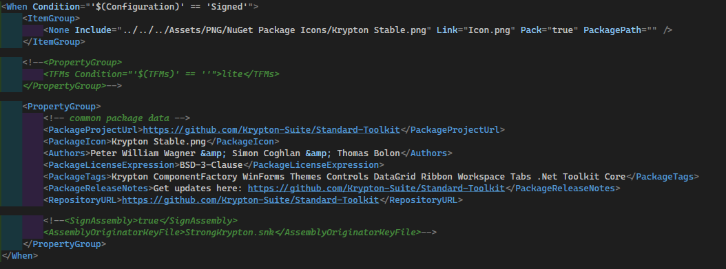 [Bug]: DLL files in **Signed** NuGet packages are not signed. · Issue #817 · Krypton-Suite ...