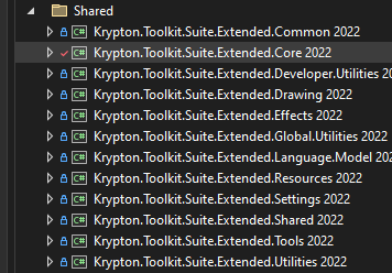 [Feature Request]: Convert the shared projects over to libraries instead of NuGet packages ...