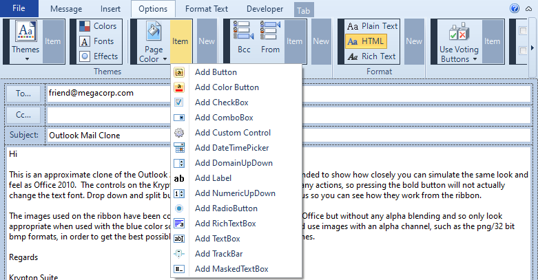 [Feature Request]: `KryptonRibbonGroupThemeComboBox` needs to be part ...