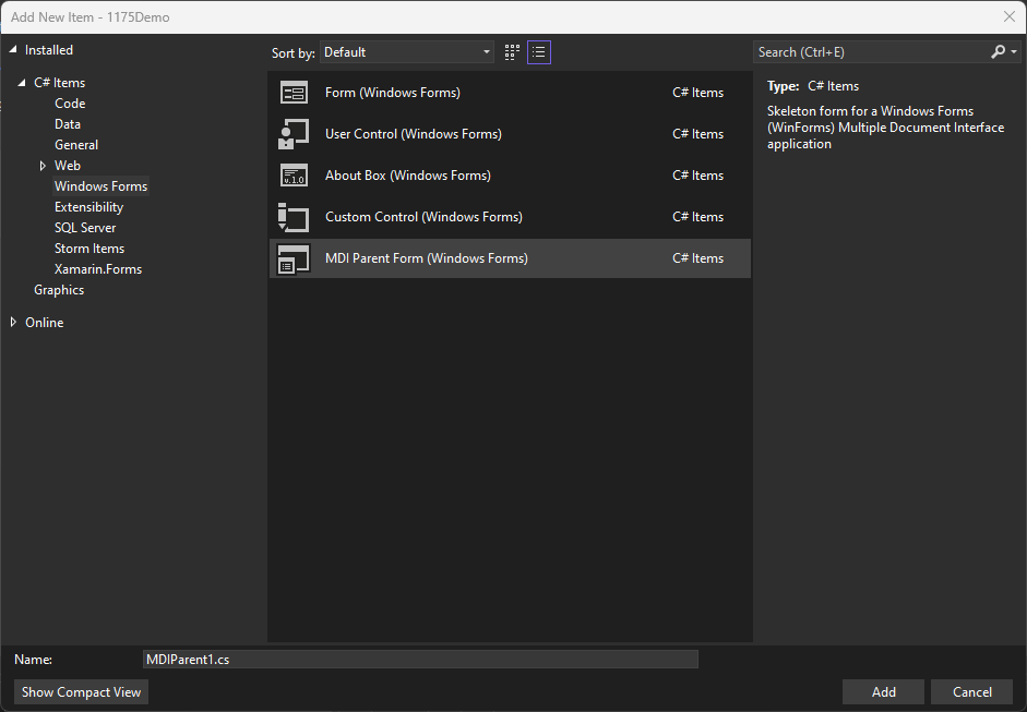 [Feature Request]: MDI Parent Forms · Issue #1185 · Krypton-Suite/Standard-Toolkit · GitHub