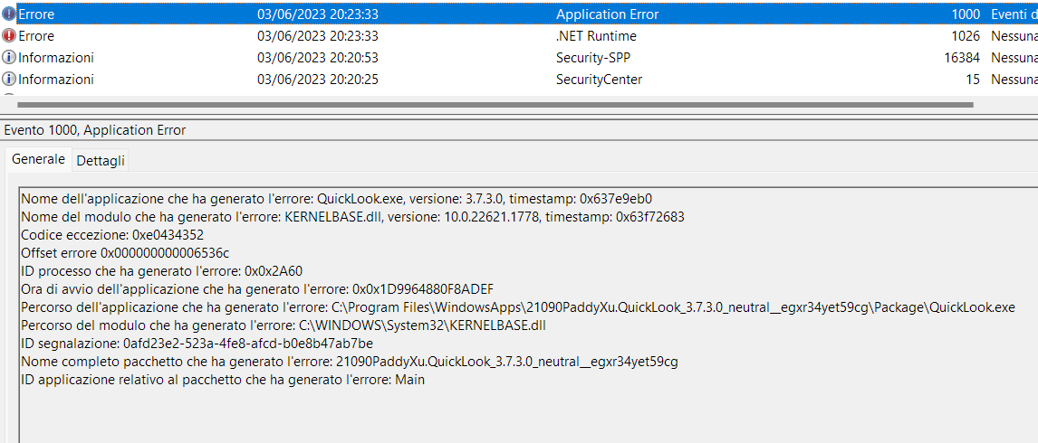 program crash after install powertoys 0.70.1 with peek funtion · Issue ...