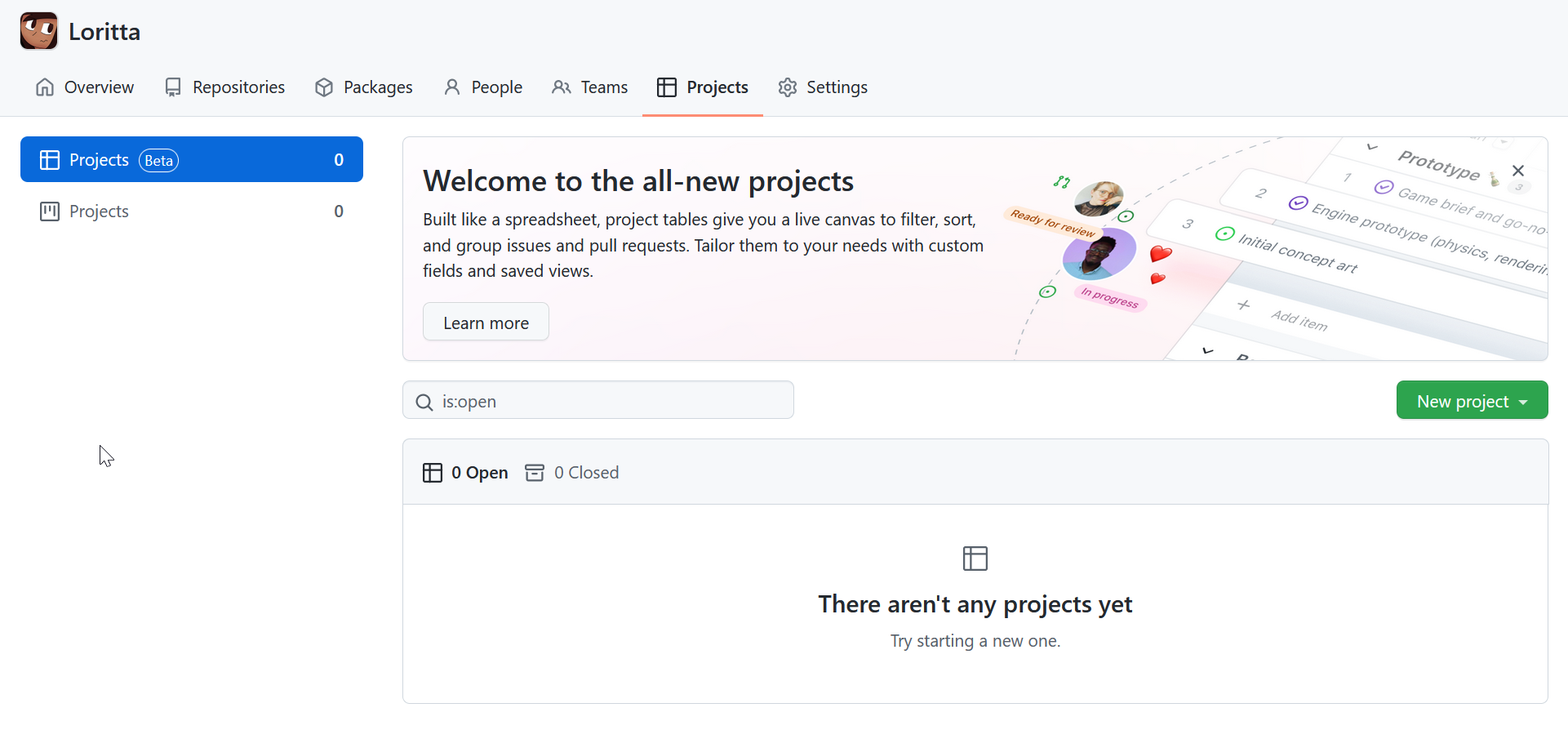 Early Access to GH Projects Beta · community · Discussion #5023 · GitHub