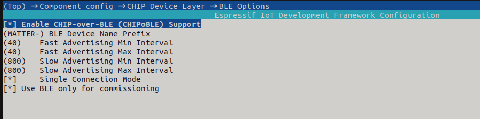 BLE GAP Name is not appearing when matter standard commissioning window is opened (CON-883 ...