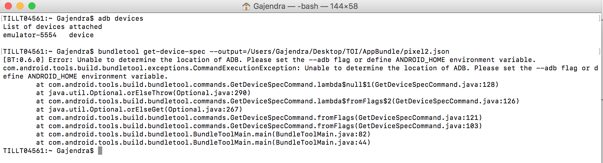 Bundle tool "install apks" command isn't working sometimes. · Issue #10 · google/bundletool · GitHub