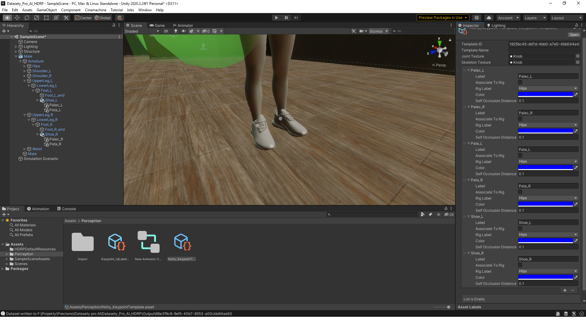 Keypoints not showing in generated Dataset · Issue #405 · Unity-Technologies/com.unity ...