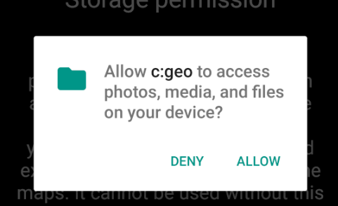 Storage Access Framework in Android 11: Locus · Issue #11842 · cgeo ...