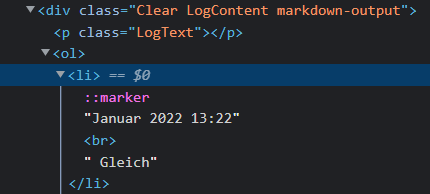 Numbered list is shown as unnumbered list in logs · Issue #12527 · cgeo ...