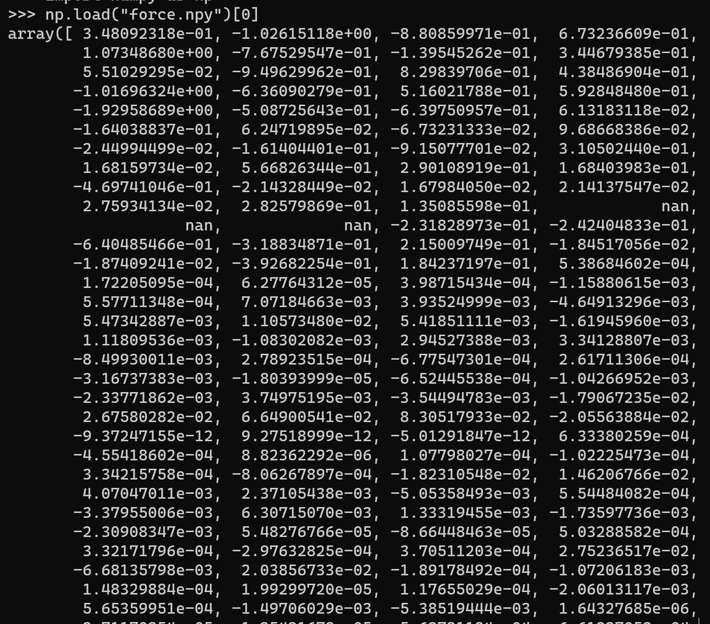 [BUG] compressed model produces NaN forces · Issue #1444 · deepmodeling/deepmd-kit · GitHub