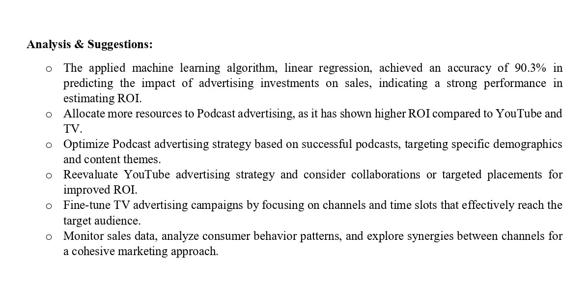 GitHub - adnan760/ROI_Analysis: Analysis with Machine Learning & Power BI