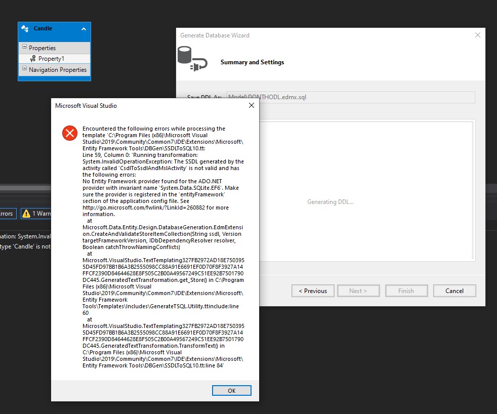 Generate database from Model gives errors: · Issue #881 · ErikEJ/SqlCeToolbox · GitHub