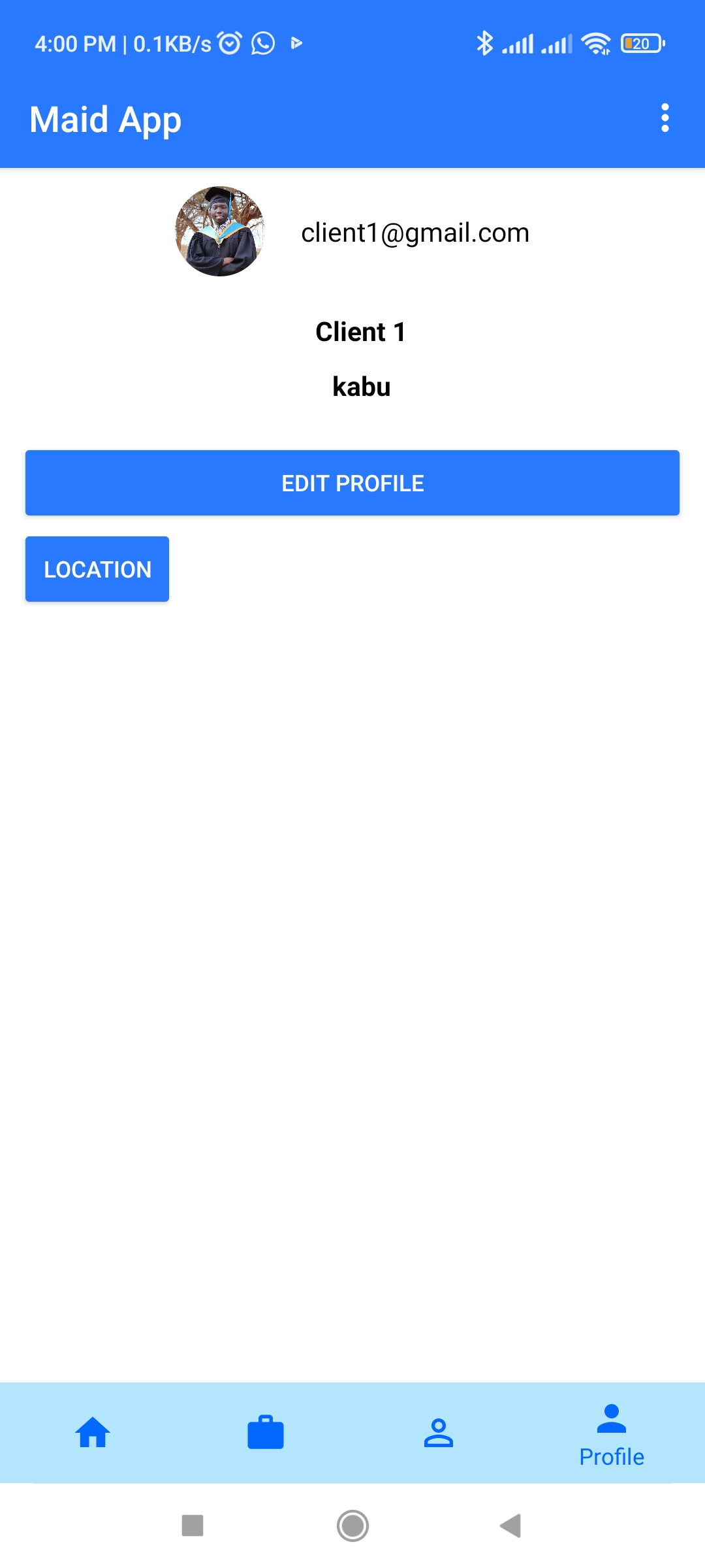 GitHub - Silance254/MaidApp: This is an android mobile app. A hookup-like platform where clients ...