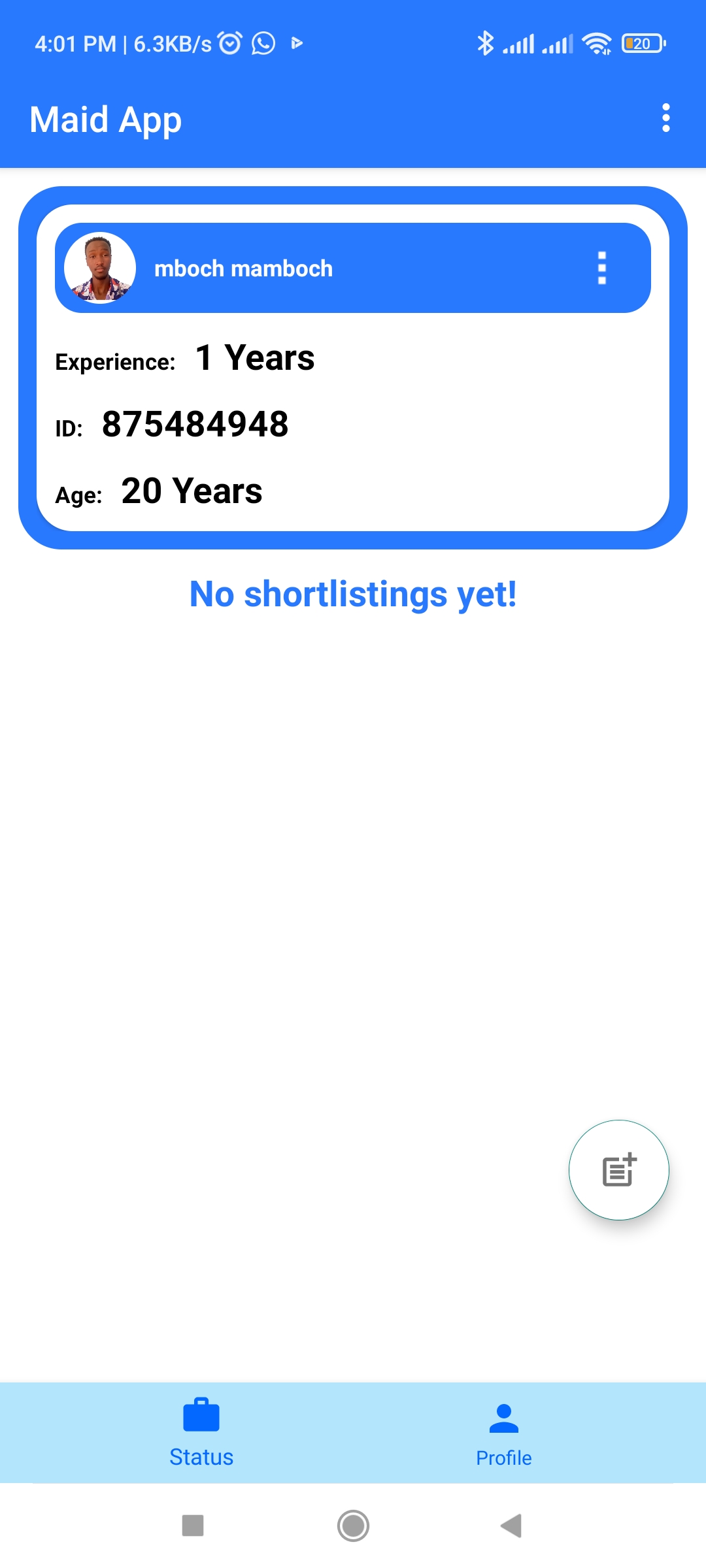 GitHub - Silance254/MaidApp: This is an android mobile app. A hookup-like platform where clients ...