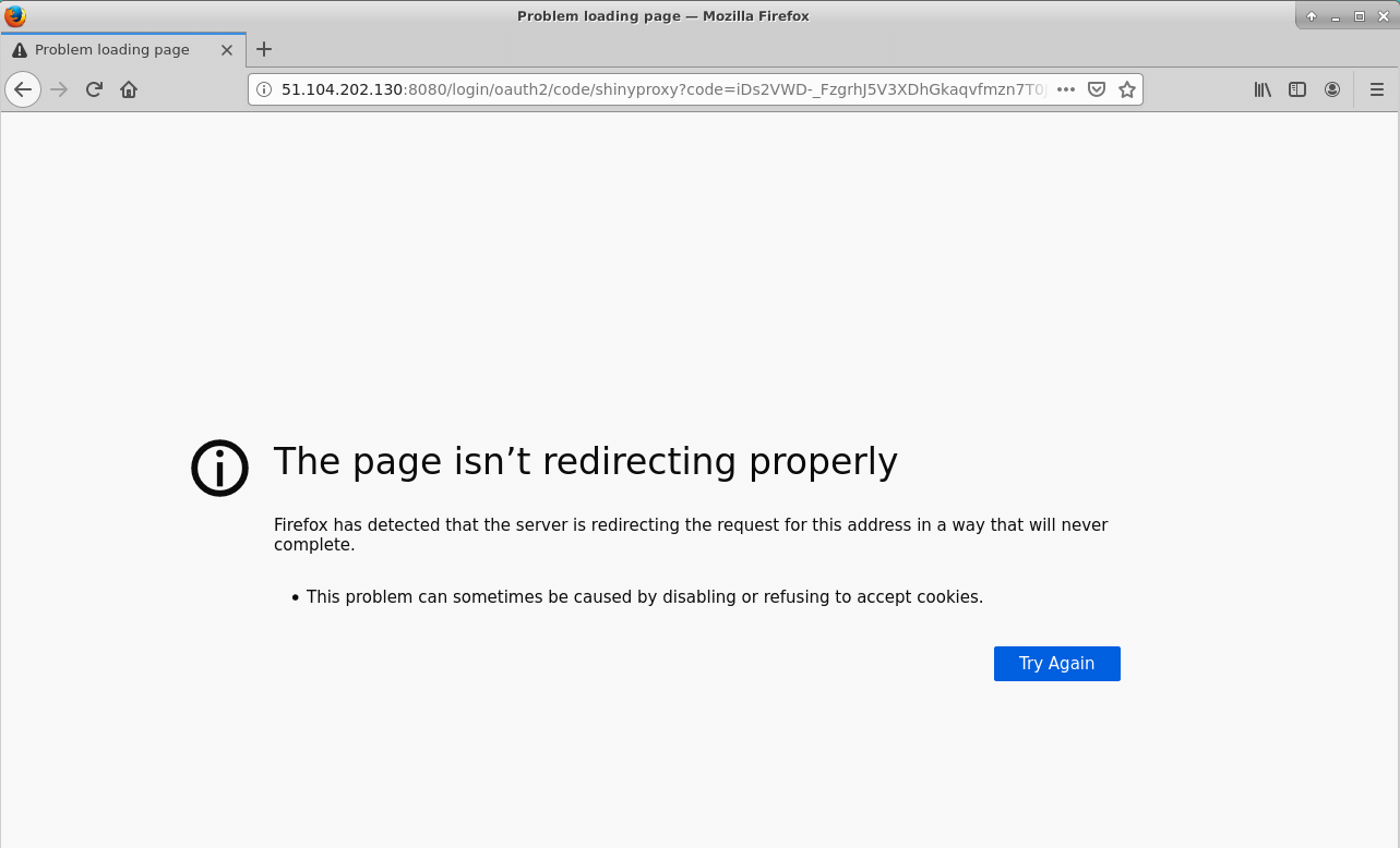 Authentication Error With Identityserver4 · Issue 268 · Openanalyticsshinyproxy · Github 